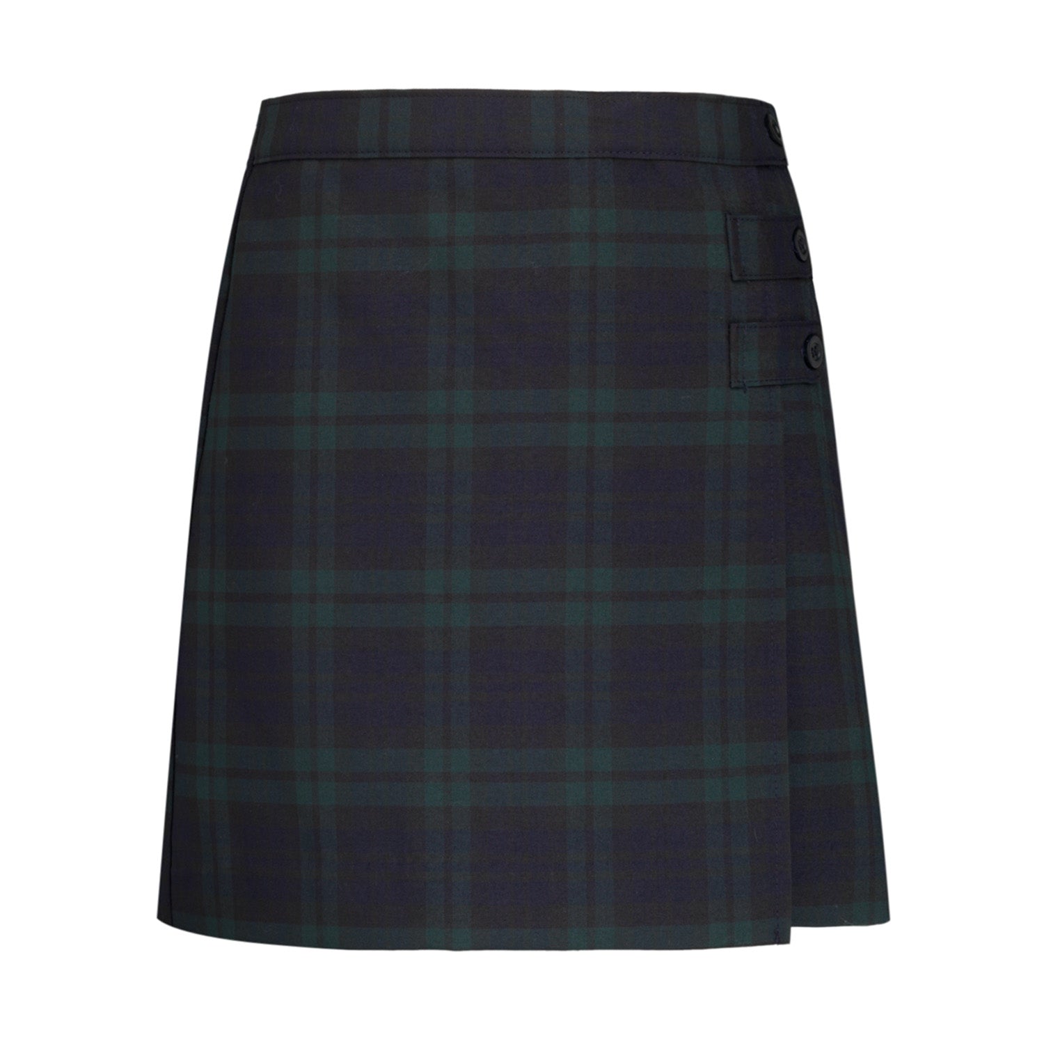 Blackwatch Plaid Double Tab Pleat Skort – Dennis Outlet