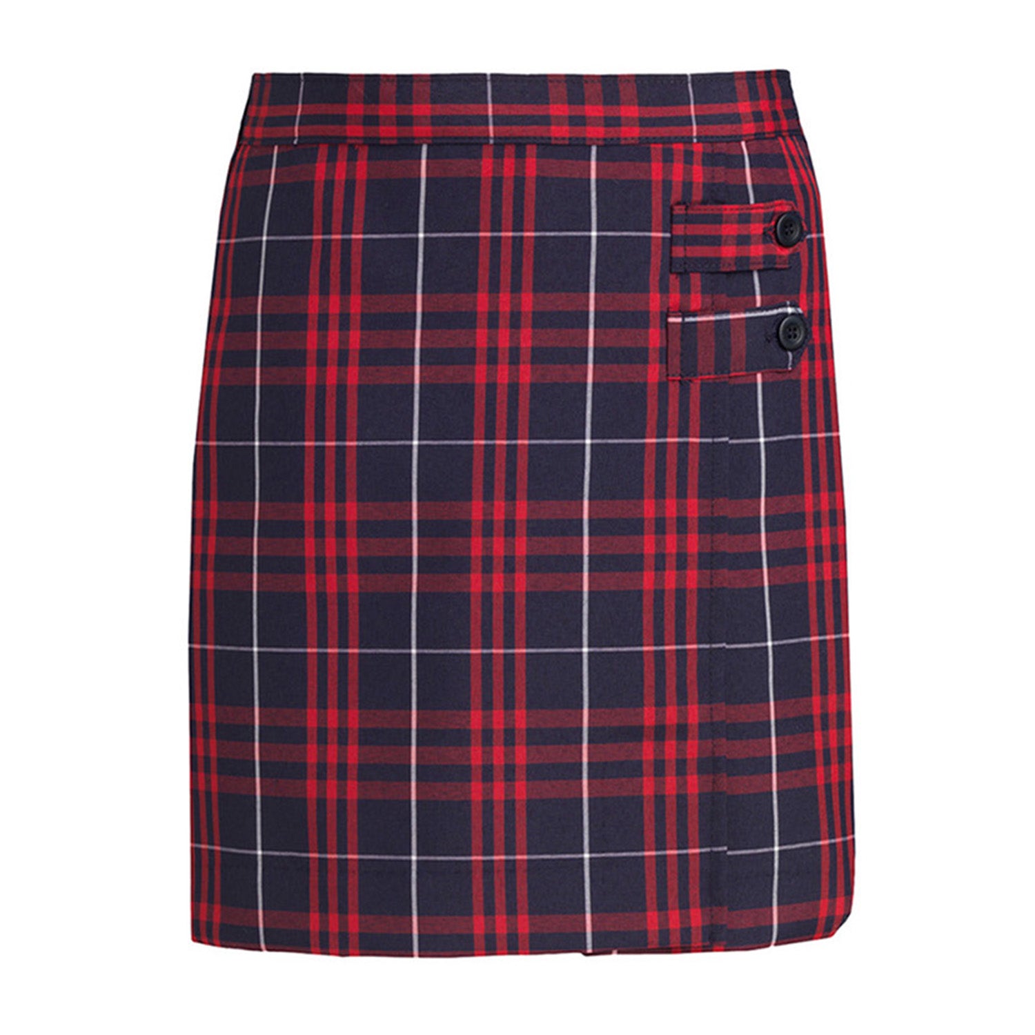 Hamilton Plaid Double Tab Pleat Skort – Dennis Outlet